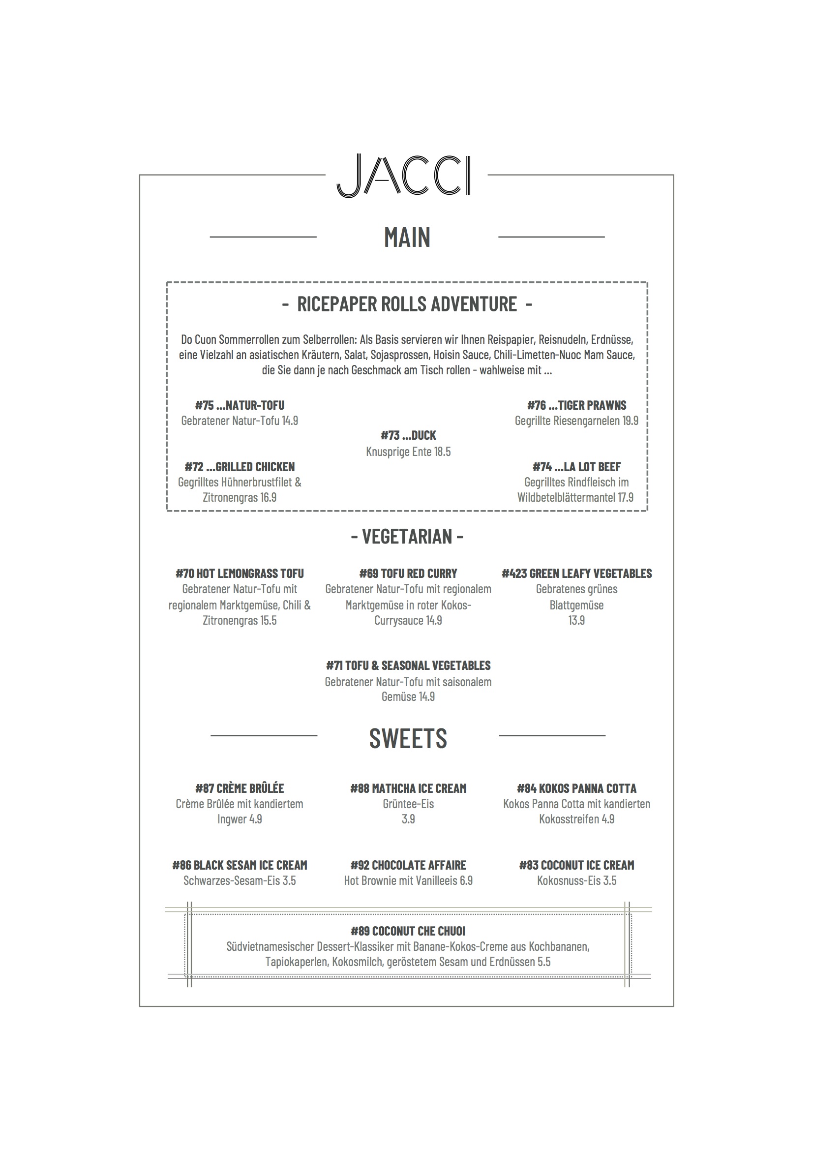 JACCI Asian Kitchen