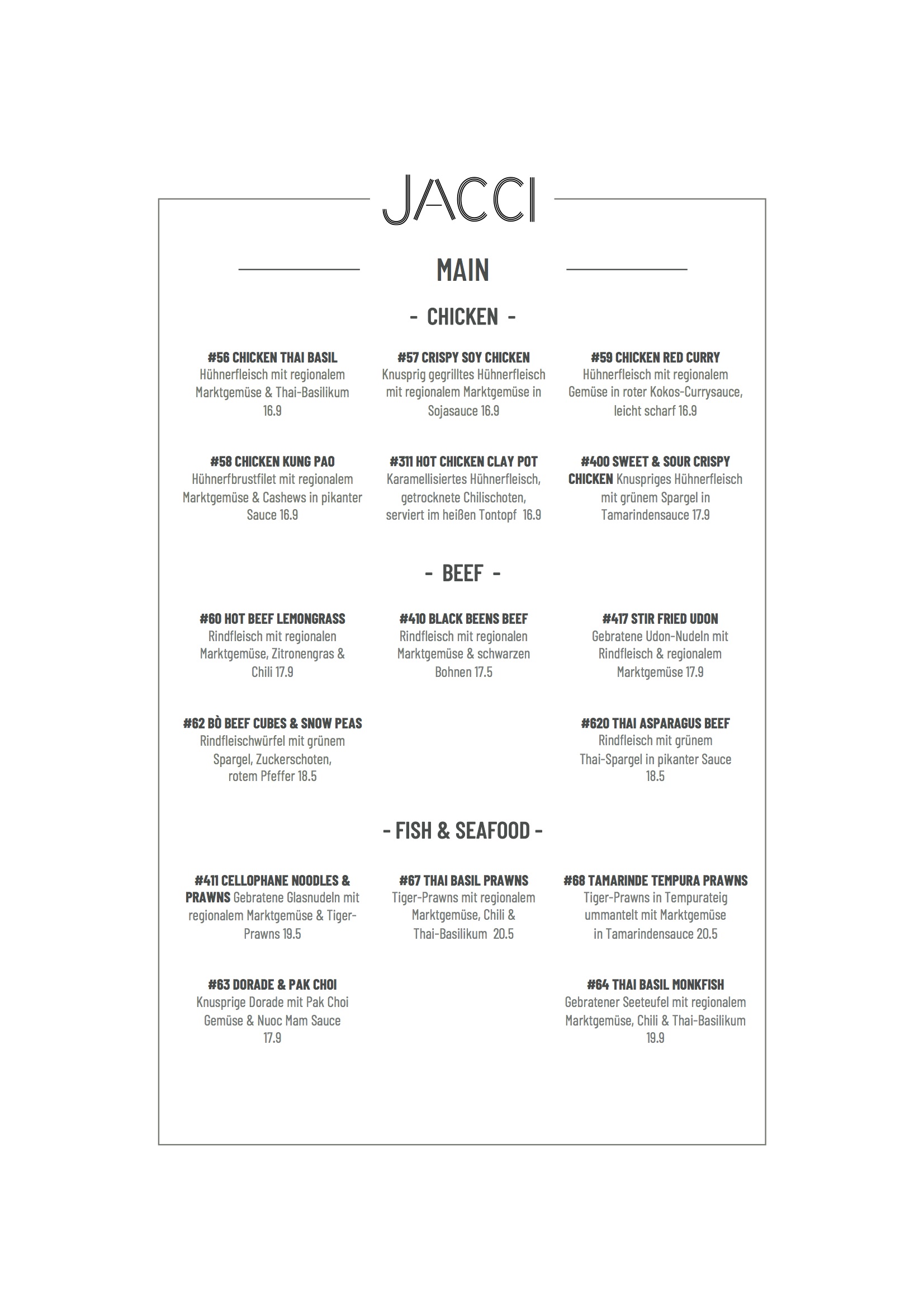 JACCI Asian Kitchen